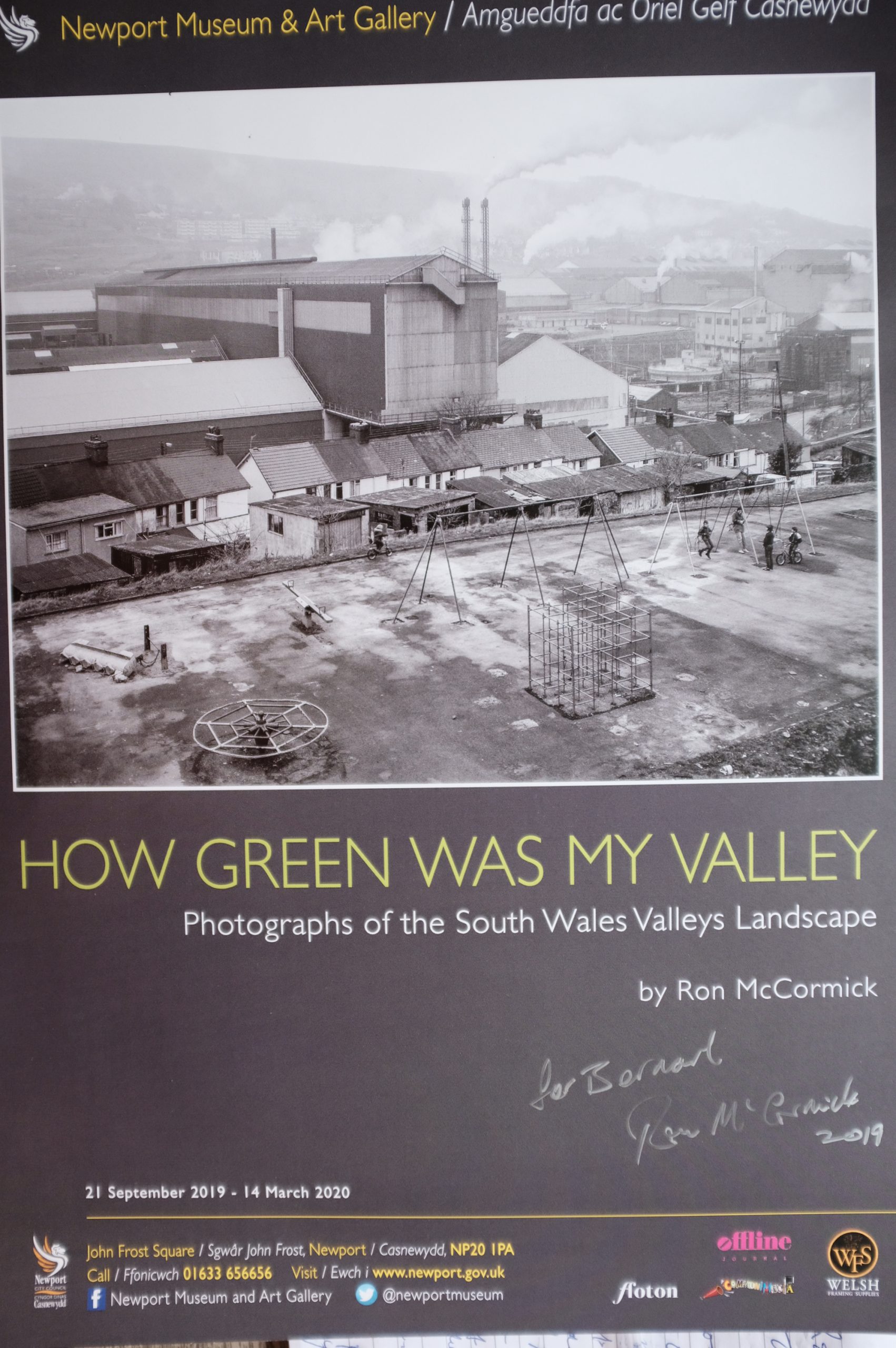 Ron McCormick – ‘How Green Was My Valley’ | Welsh Arts Archive